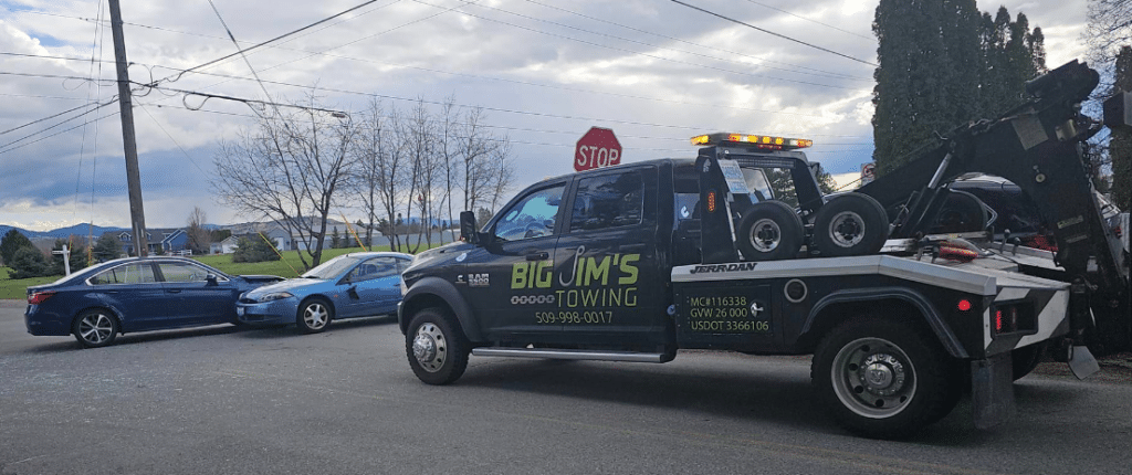 Wrecker Services from Big Jim's Towing, Spokane Wa